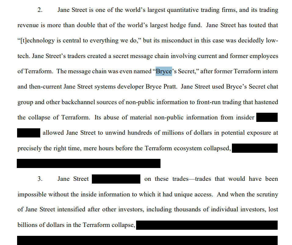 Jane Street accused of using Terra Telegram backchannel before UST crash