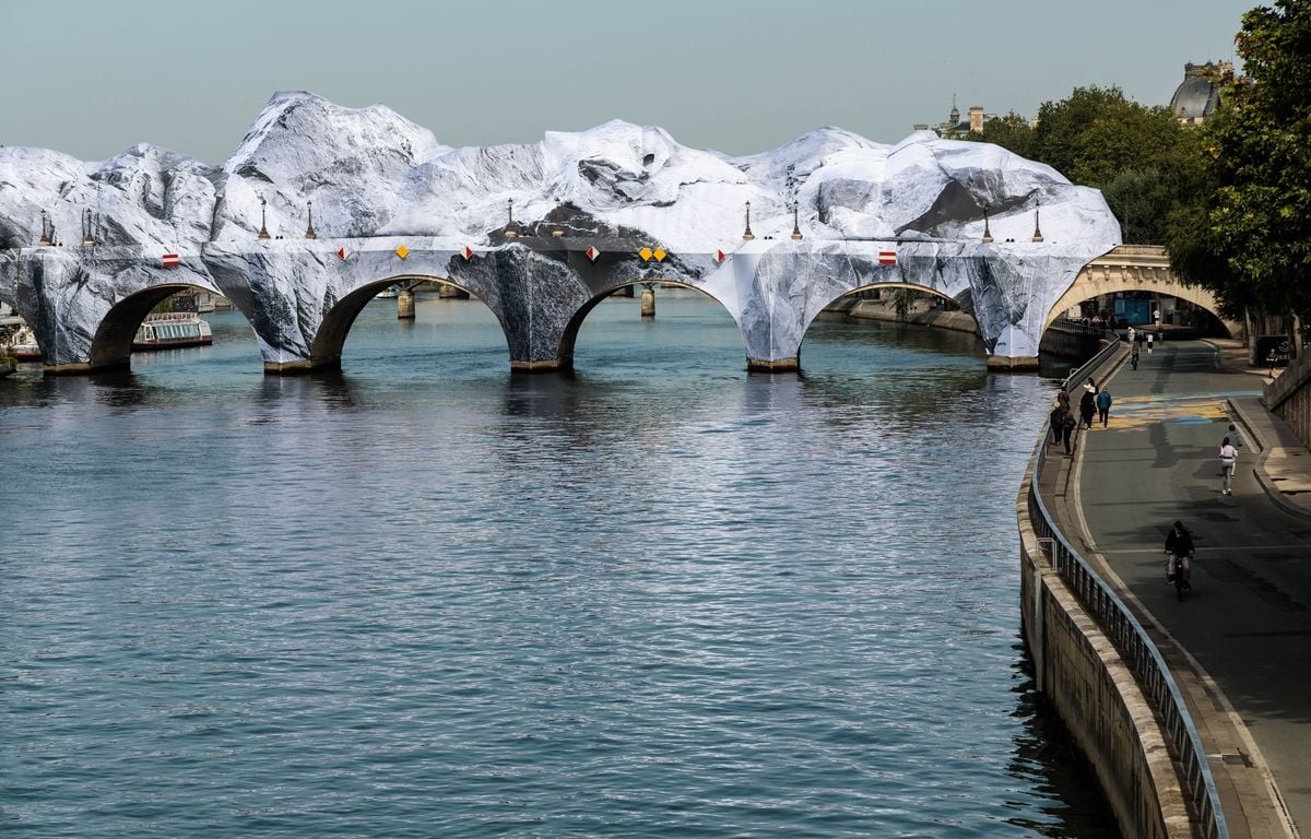 Paris : Comment le Pont-Neuf se transforme en caverne grâce à l’artiste ...