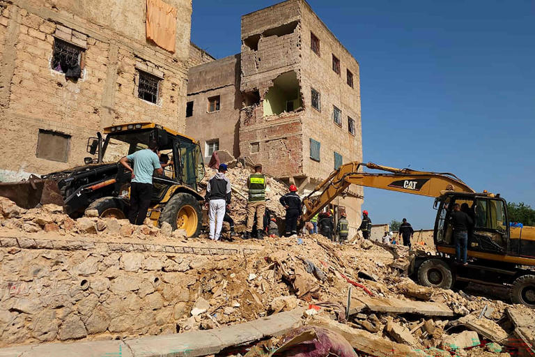 Morocco building collapse kills at least 4