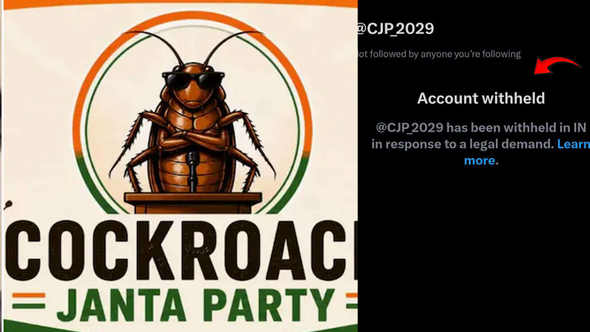 CJP X account withheld in India after crossing 200K followers in just ...