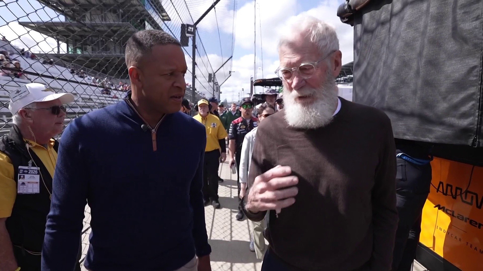 David Letterman talks racing passion, heart scare, late night TV