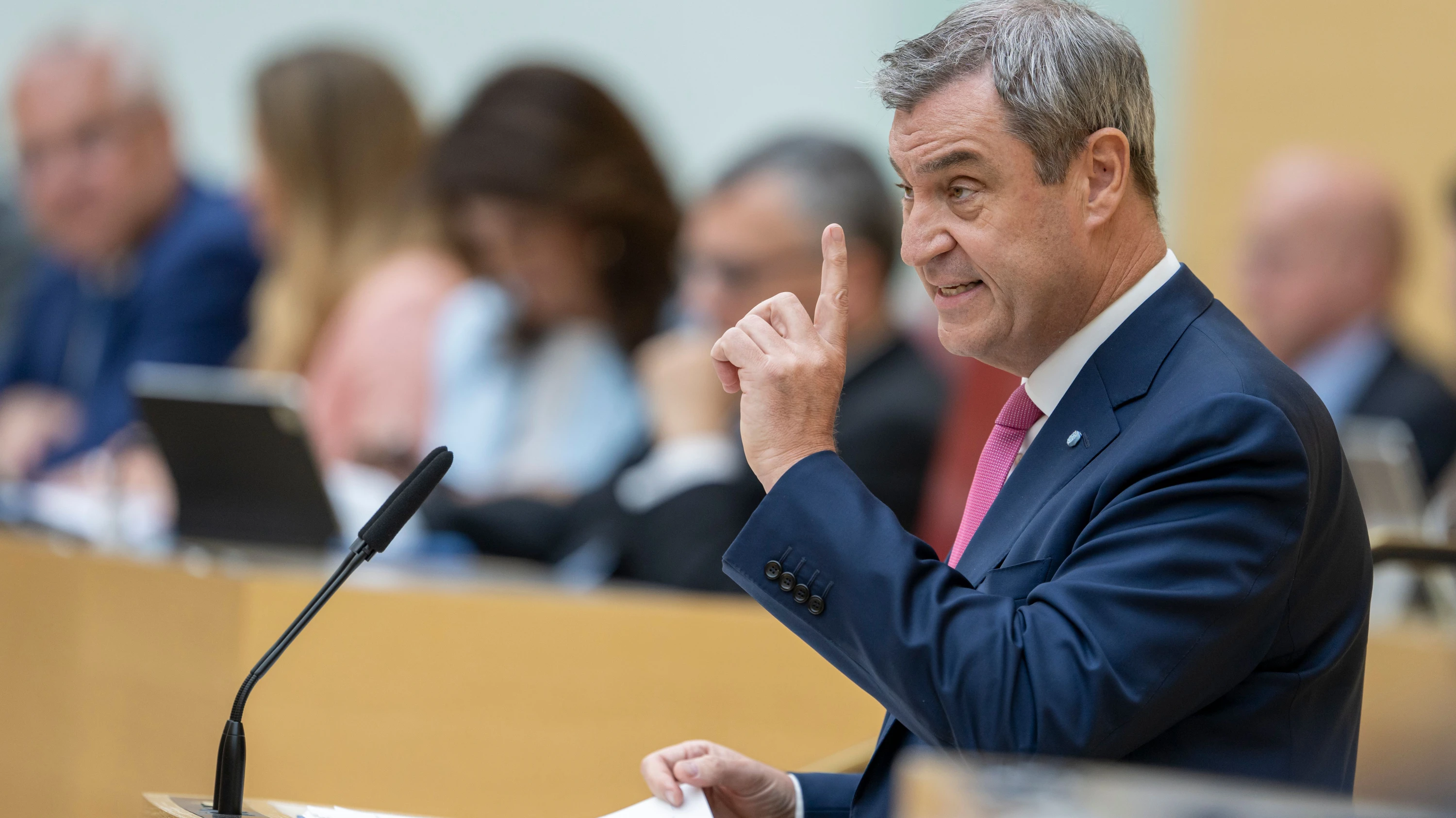 Söders Rede im Landtag: Er setzt plötzlich einen anderen Ton