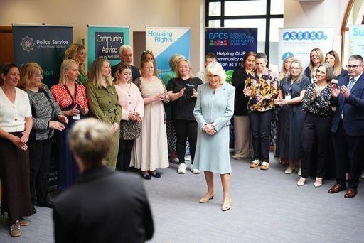 Camilla thanks people working and volunteering with domestic abuse ...