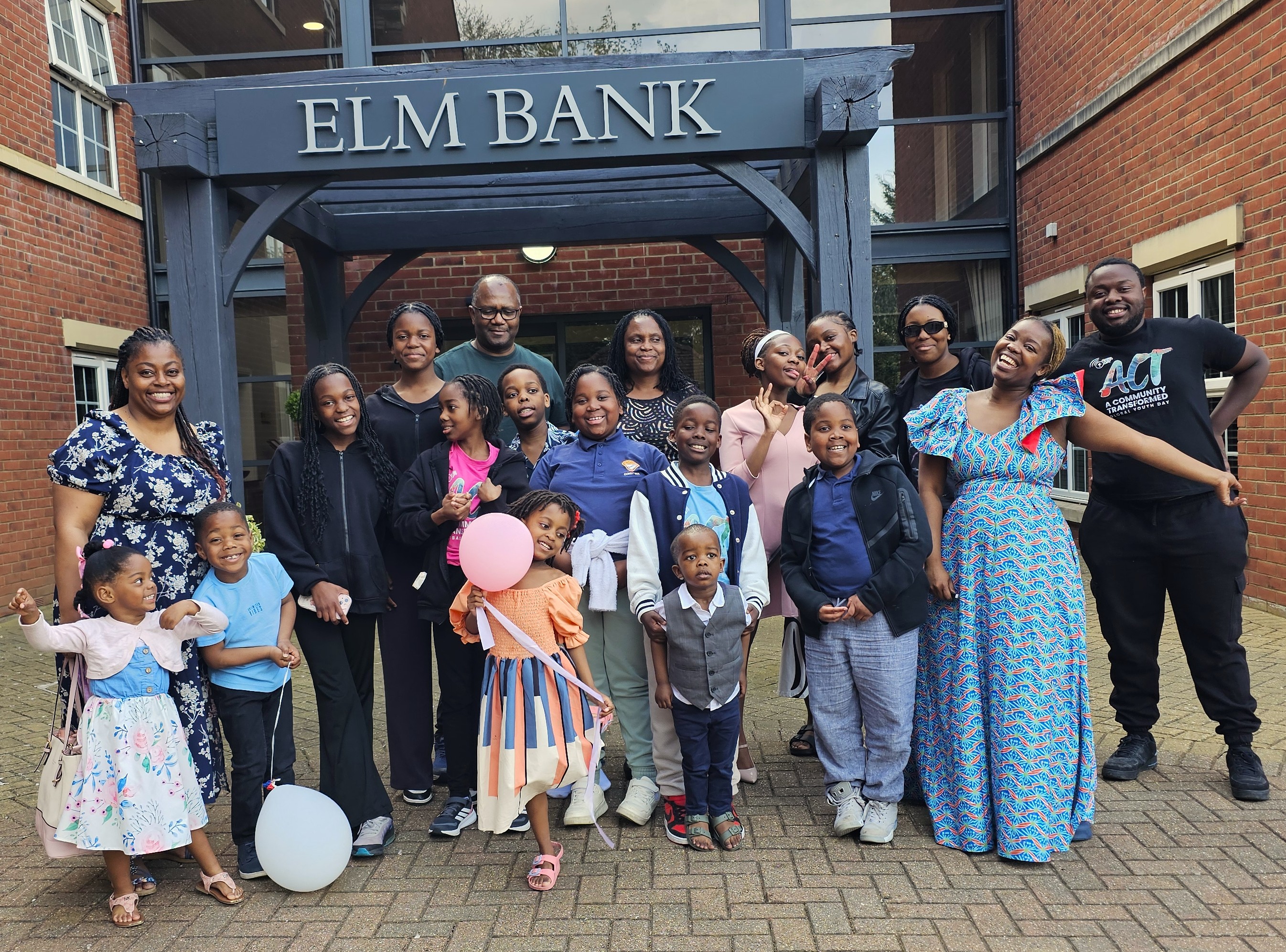 A morning of music and faith at Elm Bank care home