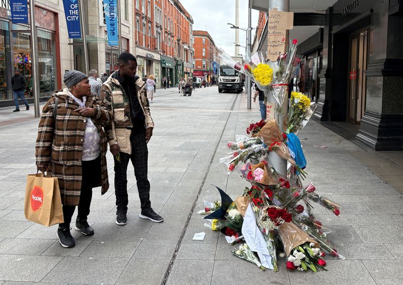 Hundreds protest in Dublin over death of Congolese-born man restrained ...