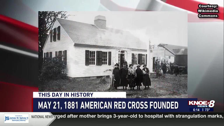 The American Red Cross was founded on May 21, 1881