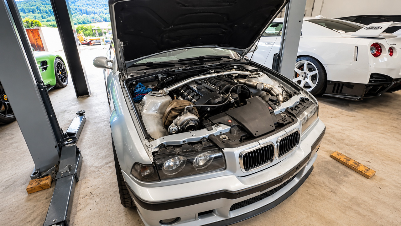 What went wrong on this budget turbo E36 first drive