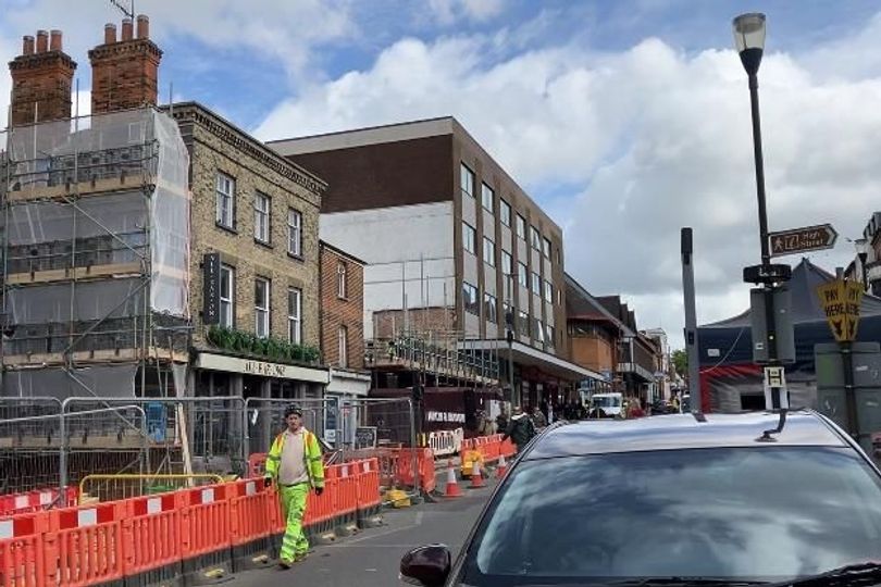 Road works 'progressing nicely' ahead of Guildford North Street ...