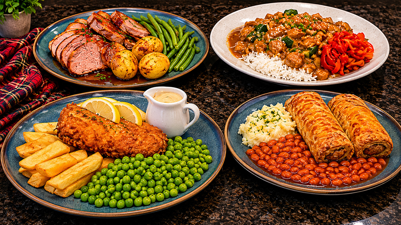 Weekly dinner ideas with Scottish comfort food