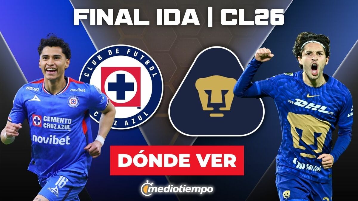 Cruz Azul vs. Pumas en vivo. Transmisión final ida Clausura 2026 Liga ...