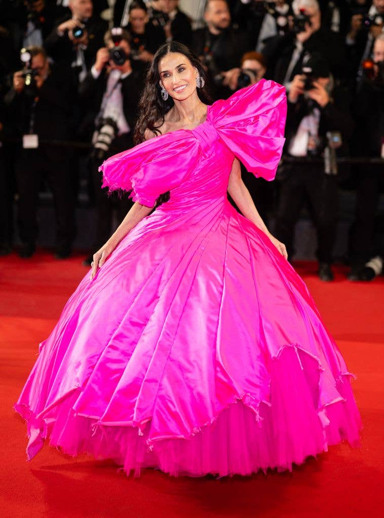 Demi Moore breaks strict rules with larger-than-life dress – and it may ...