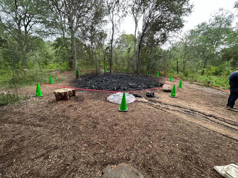 Malin, the Pease Park troll, completely burns down