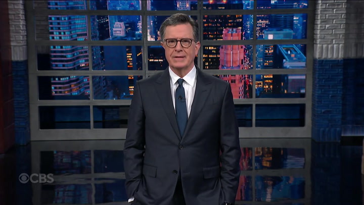 Colbert spots Trump’s ‘pretty weird’ Melania comment