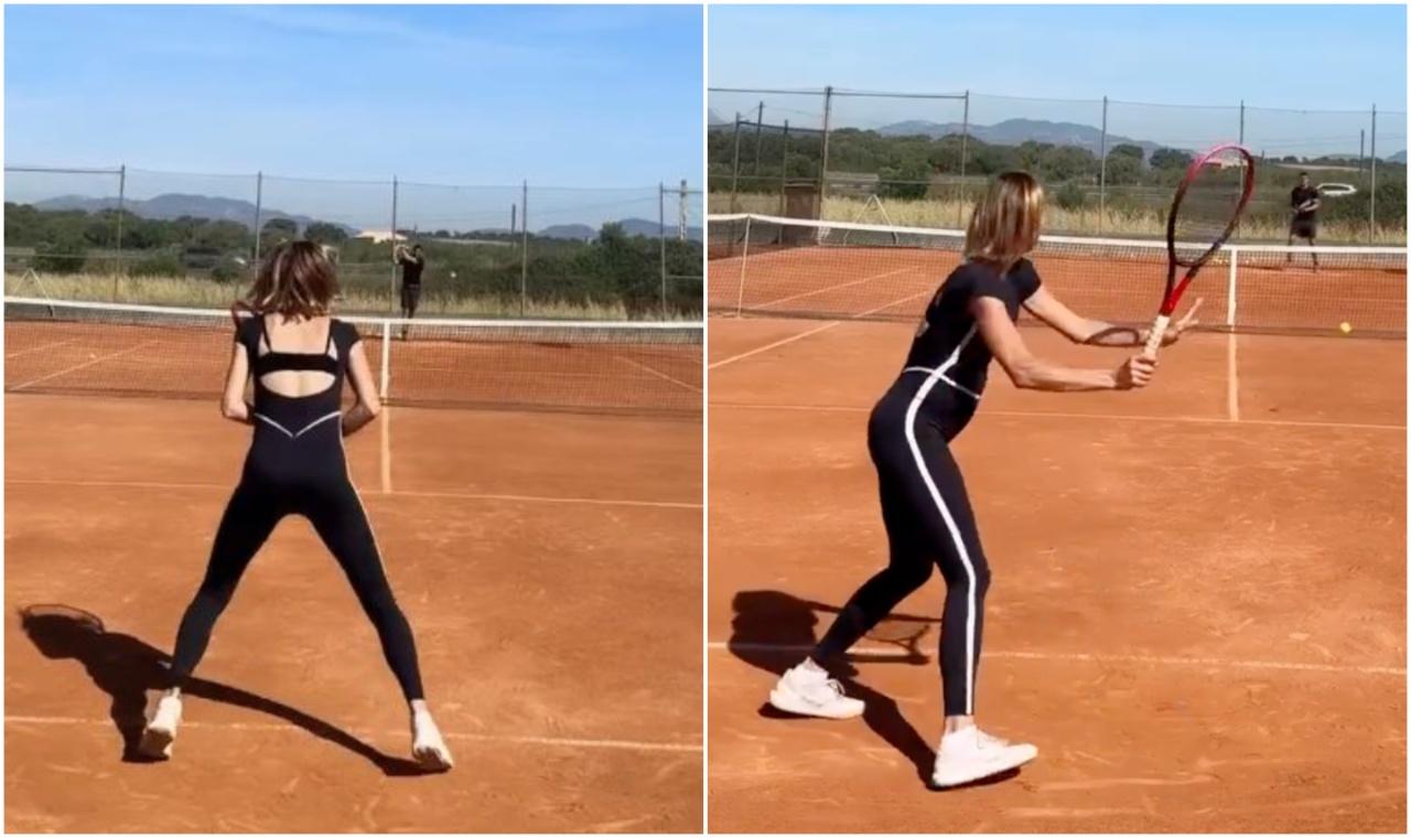 Camila Giorgi si allena col pancione: così prepara il ritorno nel ...