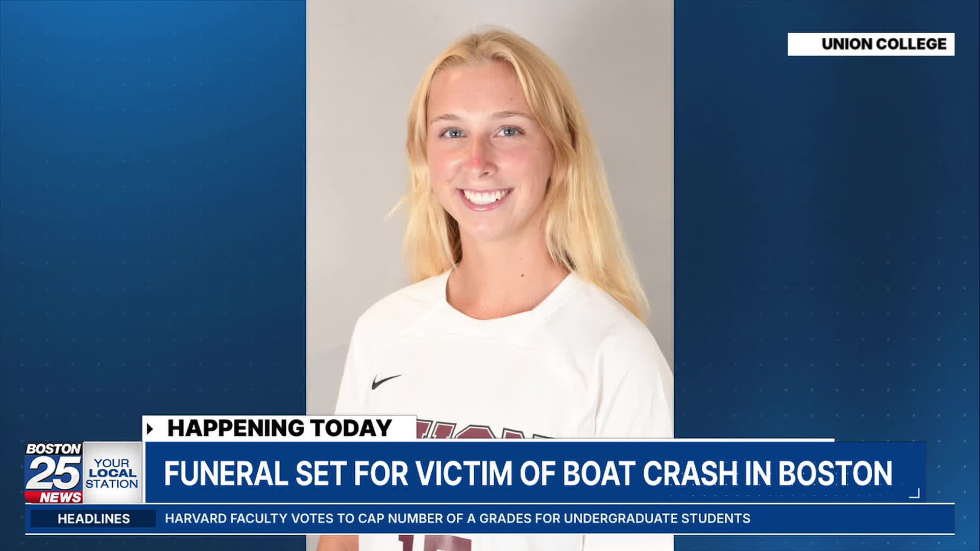 Funeral services happening for young woman killed in Boston Harbor boat ...