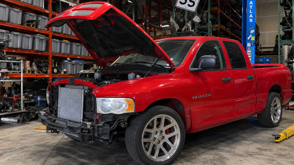 This abandoned SRT10 gets Dodge Demon power