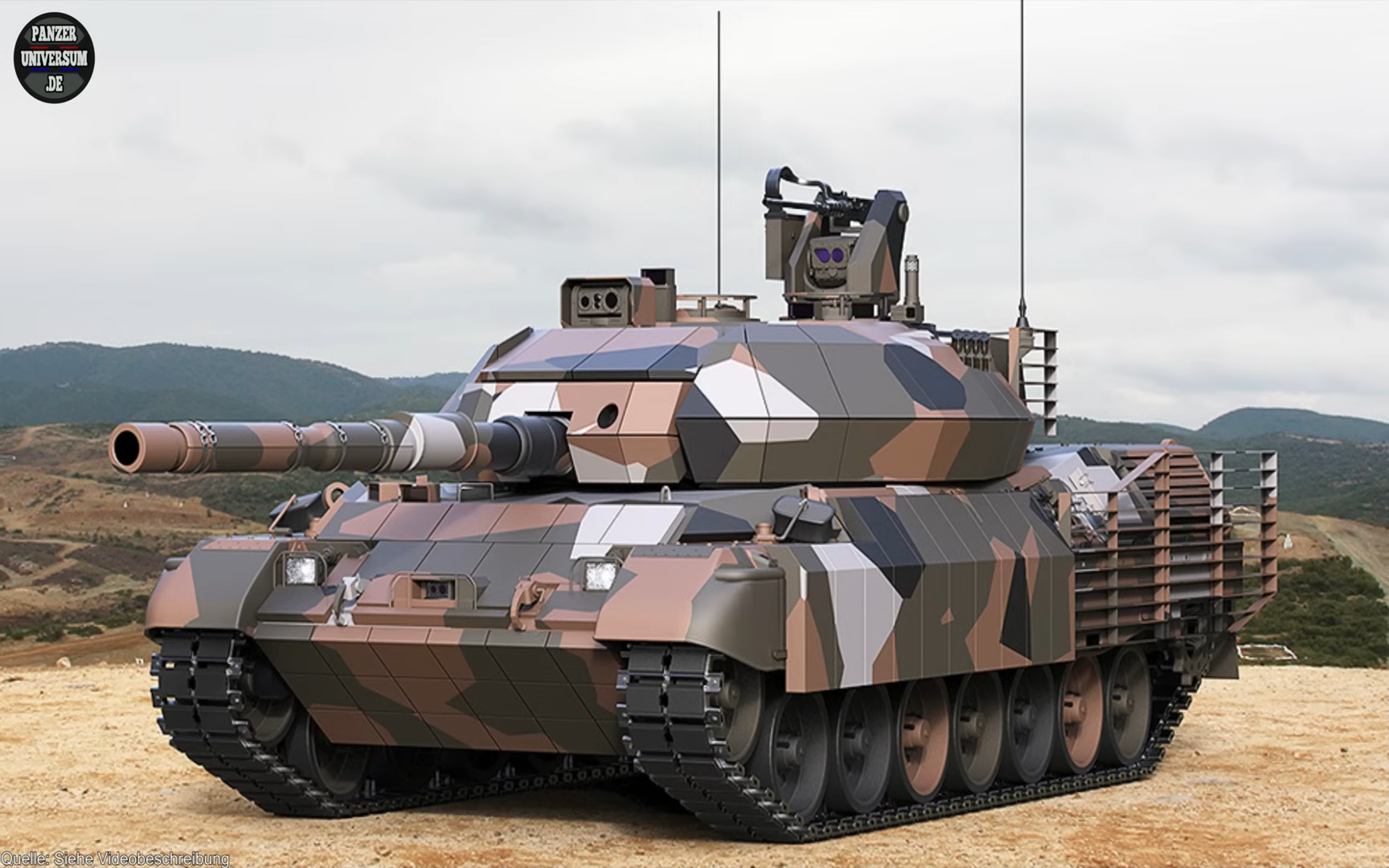 Leopard 1HEL with 105mm cannon is designed to return to the front
