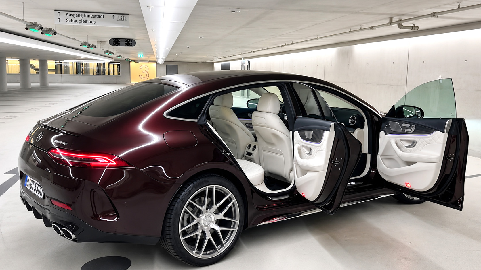 Mercedes-AMG GT53 blends luxury comfort with sporty performance