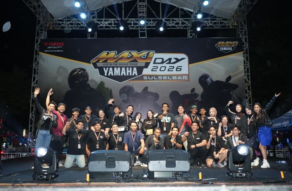 Ribuan riders Sulawesi tumpah ruah rayakan MAXI Yamaha Day 2026
