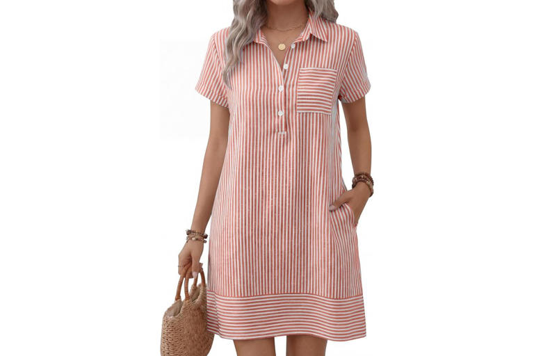 I’m replacing my frumpy dresses with this polished, easy-to-wear summer ...