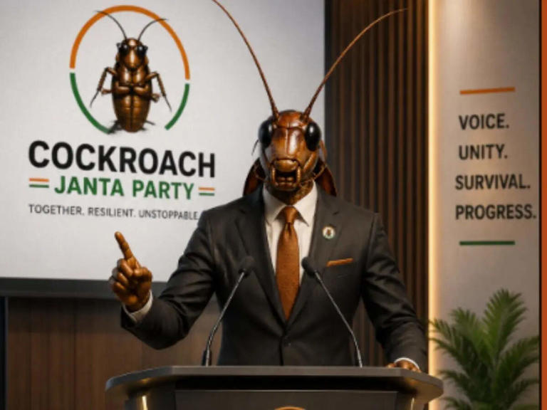 India's 'Cockroach Janta Party' group goes viral, spotlights Gen Z worries