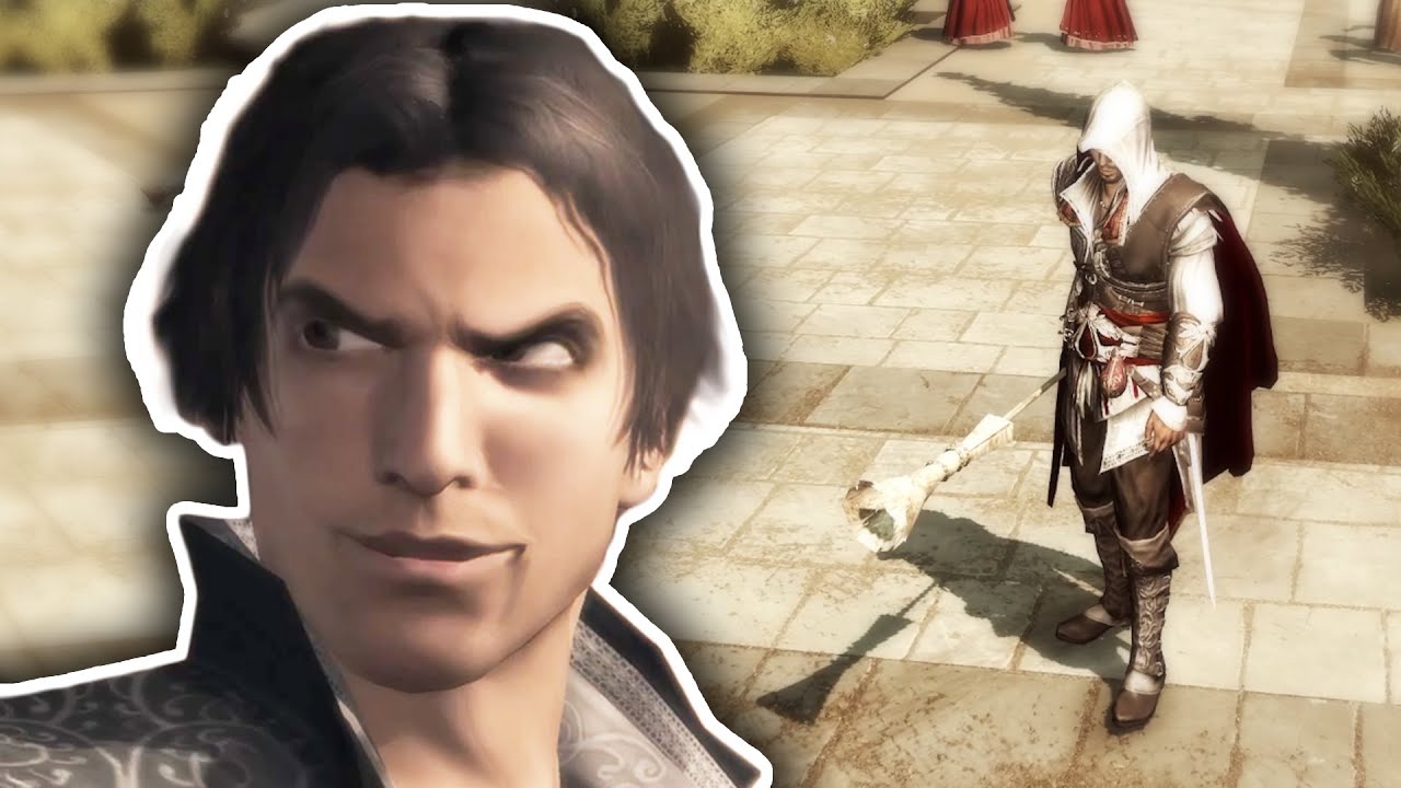 Playing Assassin’s Creed 2 with the worst possible weapon