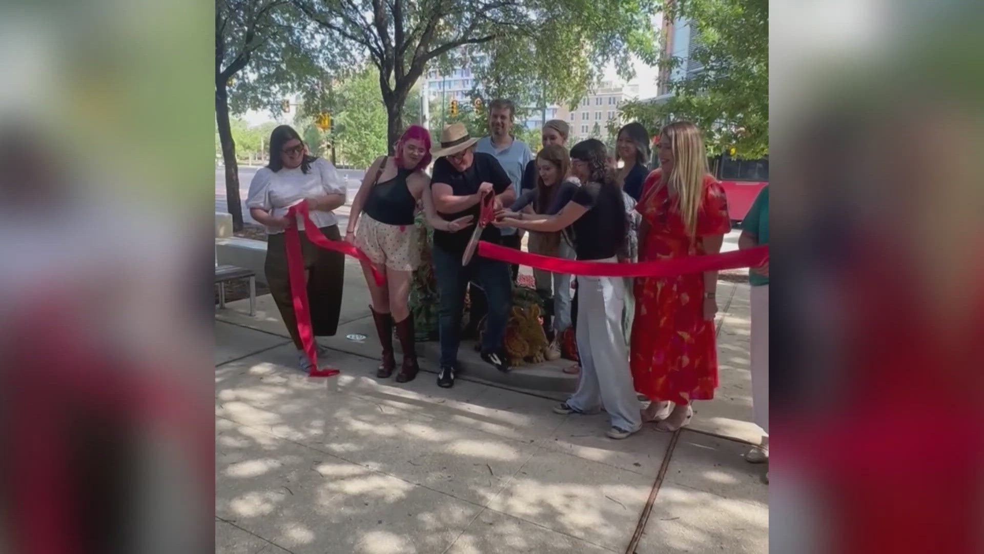 Art sculptures unveiled in downtown San Antonio