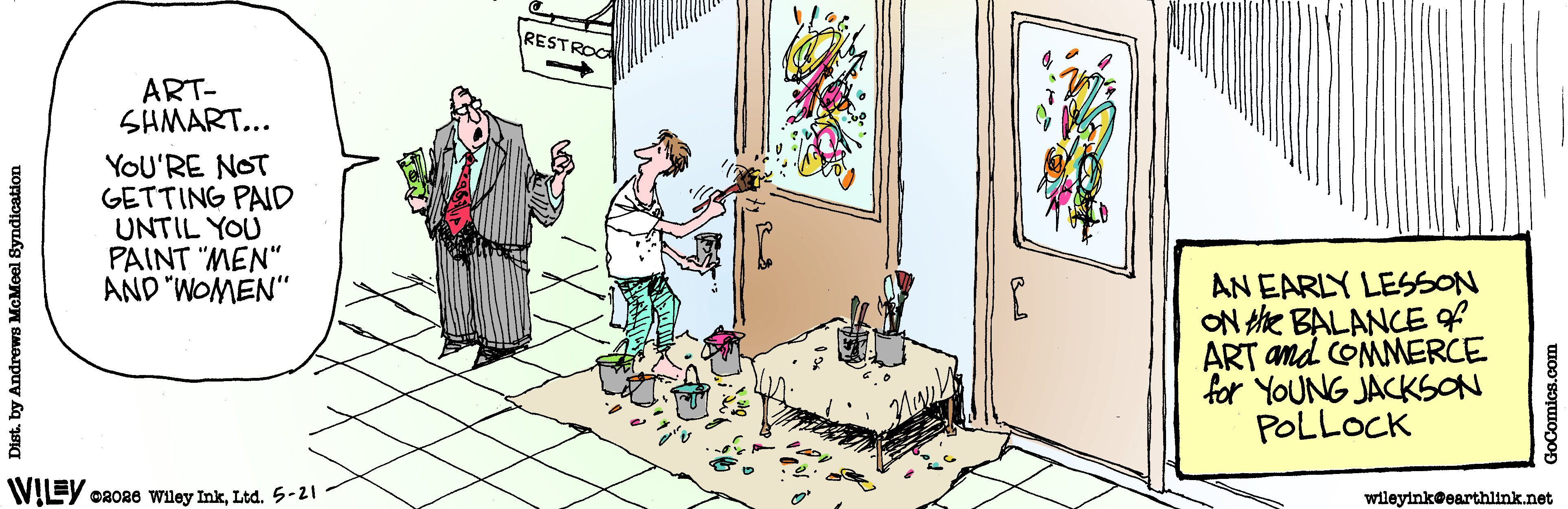 Non sequitur by Wiley Miller