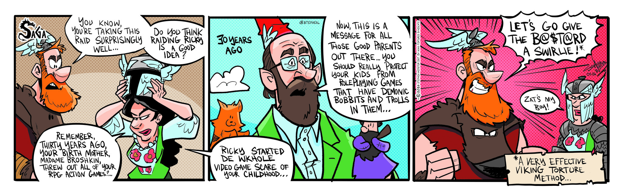 The saga of Brann Bjornson by Stephen Webster