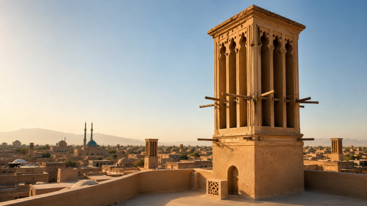 This 3,000-year-old Persian windcatcher invention could cool homes ...