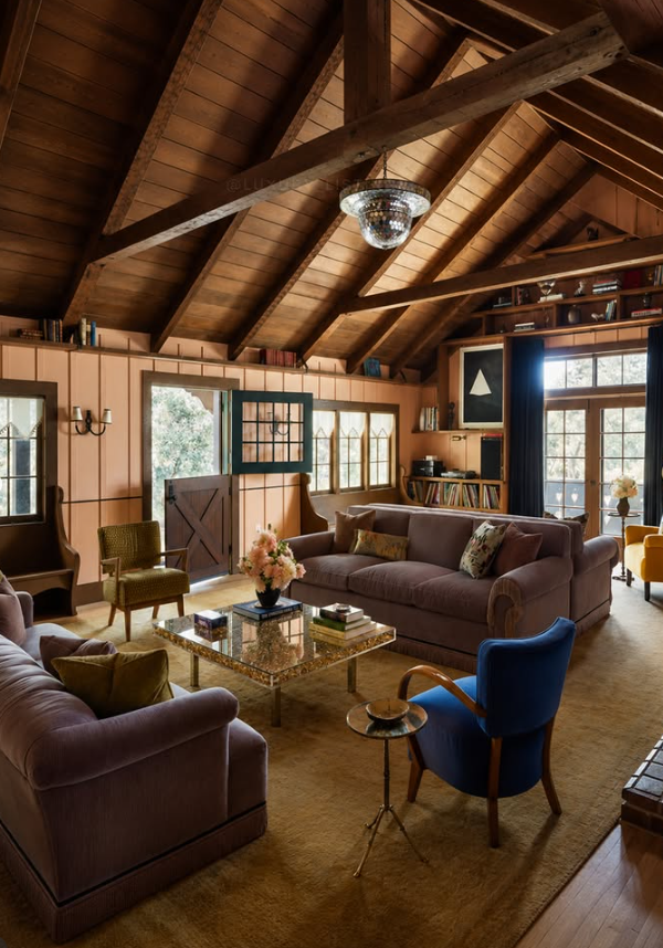 Anne Hathaway’s beautiful 19th-century rustic home