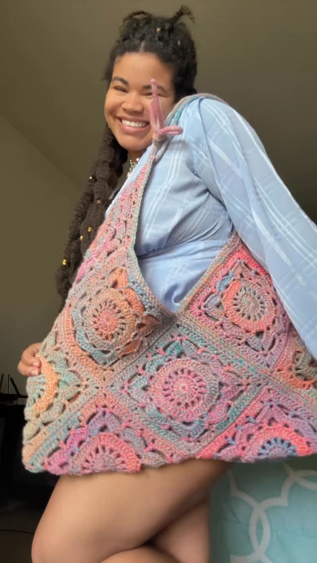 The cutest crochet tote bag ever