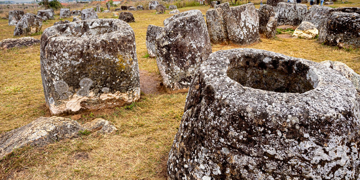 Mysterious jars sat in a field for centuries. Archaeologists finally ...