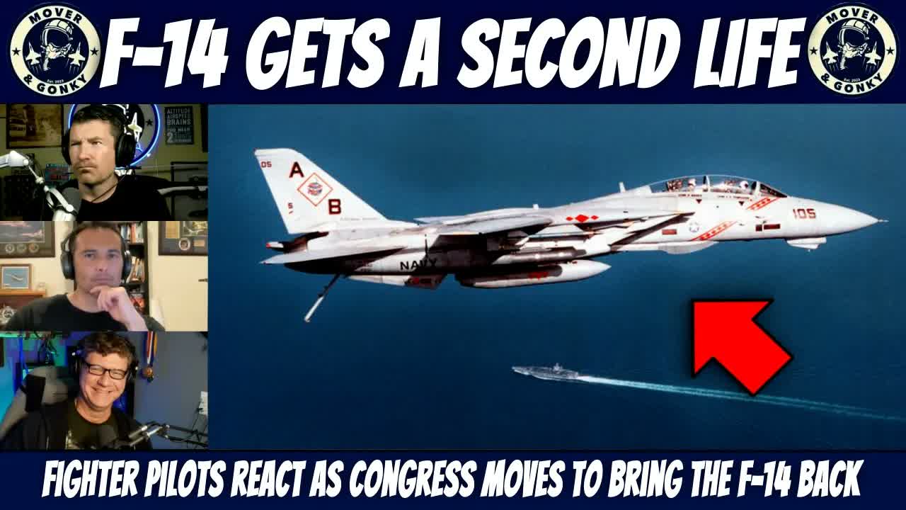 Fighter pilots react: Congress moves to preserve the F-14