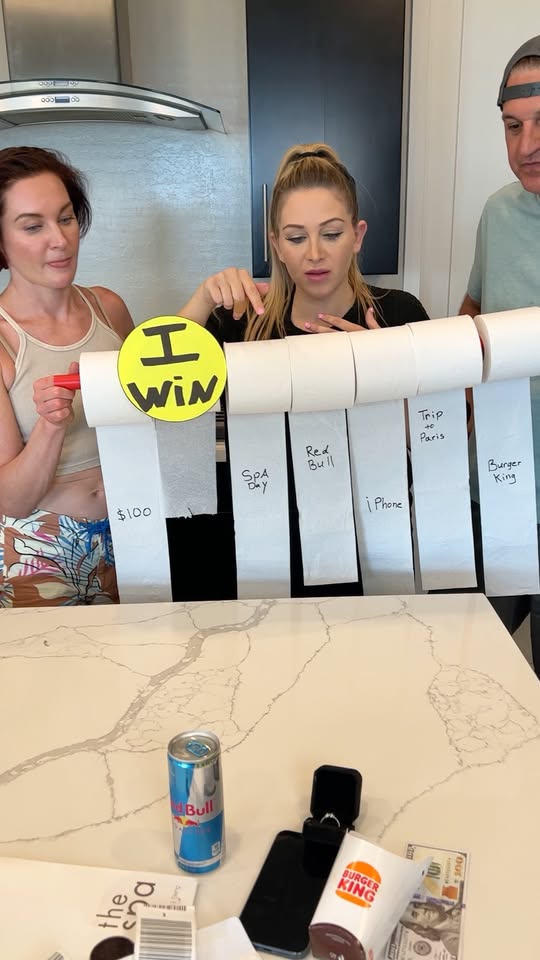 Choose a Tissue Roll Win Prize Challenge