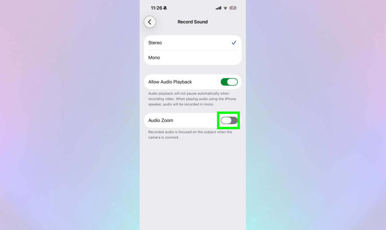 Your iPhone is secretly ruining your video audio — here's the fix