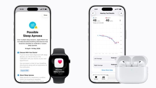Apple Watch can now detect sleep apnea, AirPods Pro can test your ...