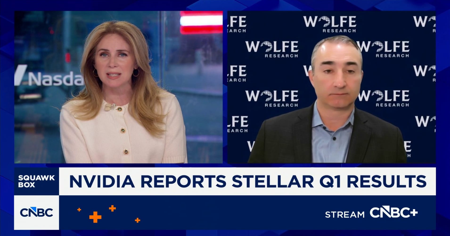 Wolfe's Chris Caso breaks down Nvidia's Q1 results