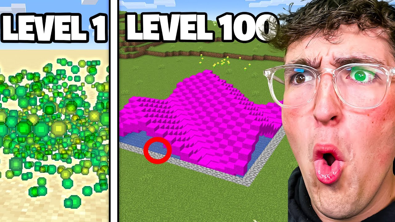 Testing satisfying Minecraft hacks from level 1 to 100