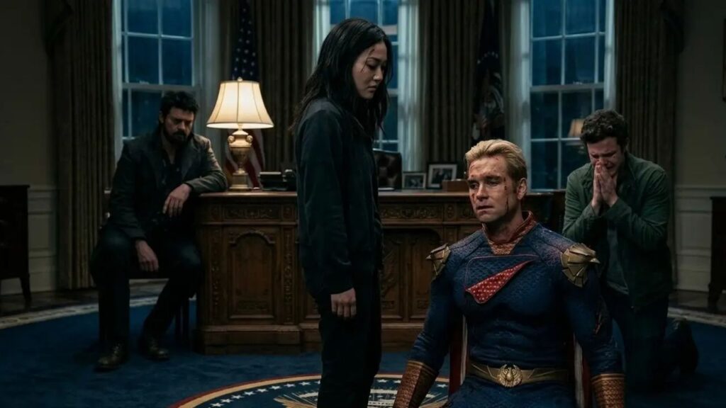 Eric Kripke explains why a powerless Homelander could never survive ...