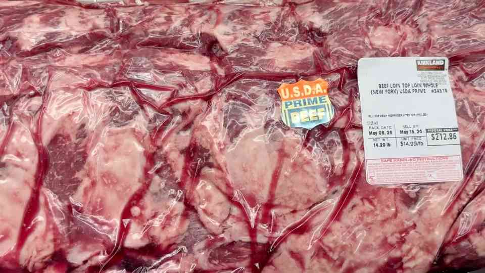 Meat prices at Costco don't make sense