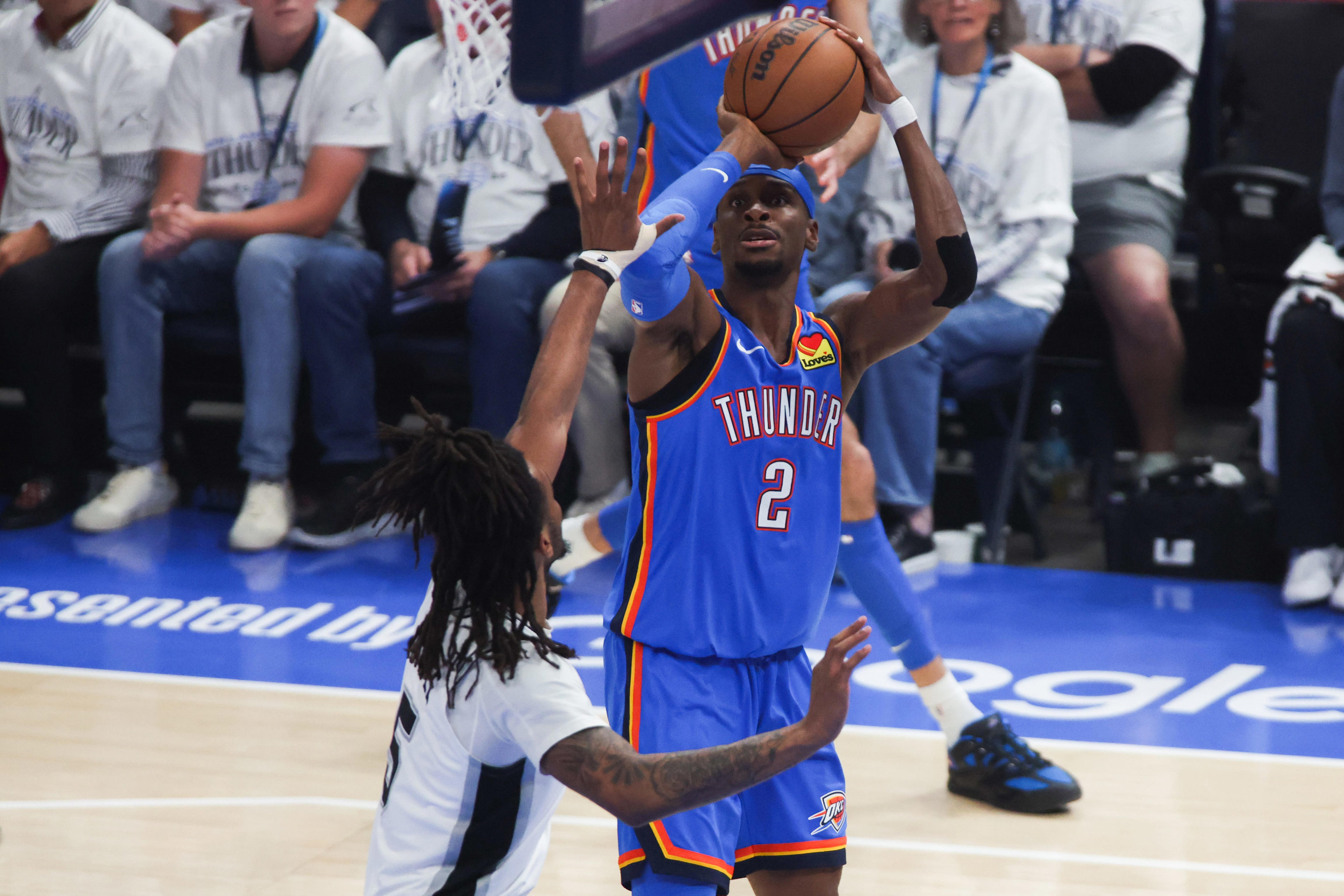Shai Gilgeous-Alexander explains why he told teammate to calm down ...