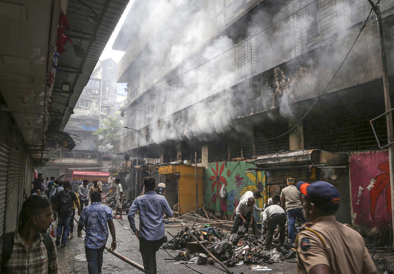 Year before Thane market fire, audit report talked of 'choked escape ...
