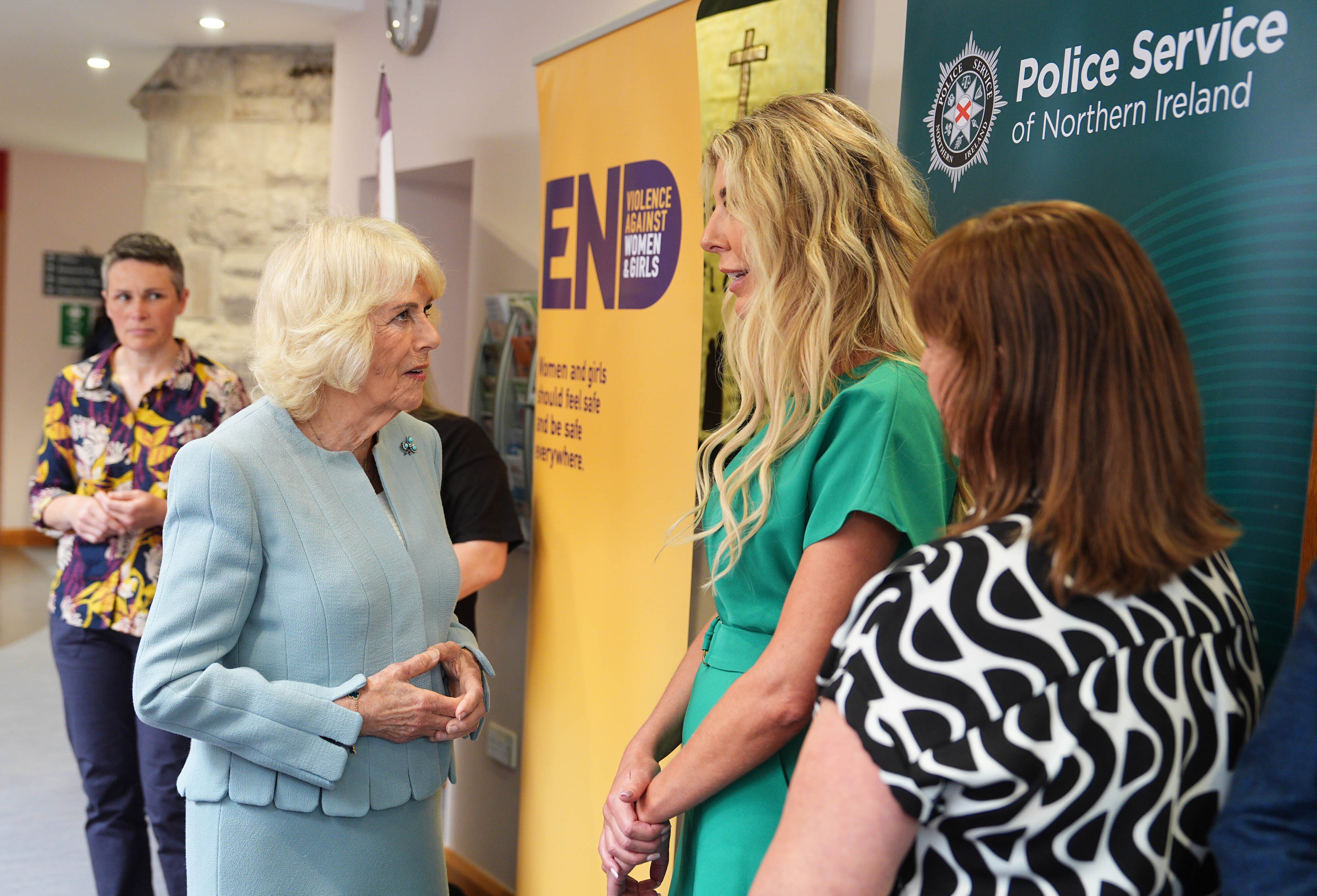 Camilla thanks people working and volunteering with domestic abuse ...