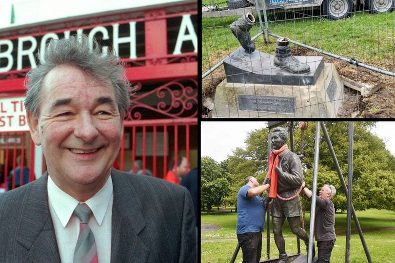 Brian Clough statue sidelined from Albert Park for specialist repairs ...