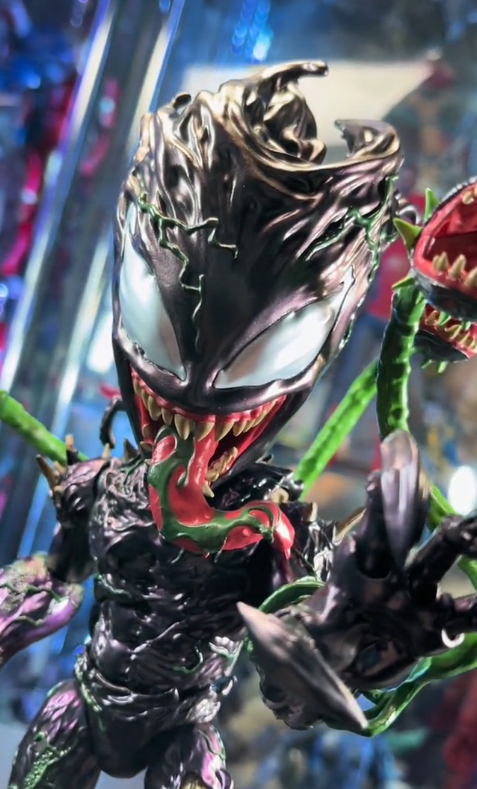 Venomized Groot ASMR figure unboxing