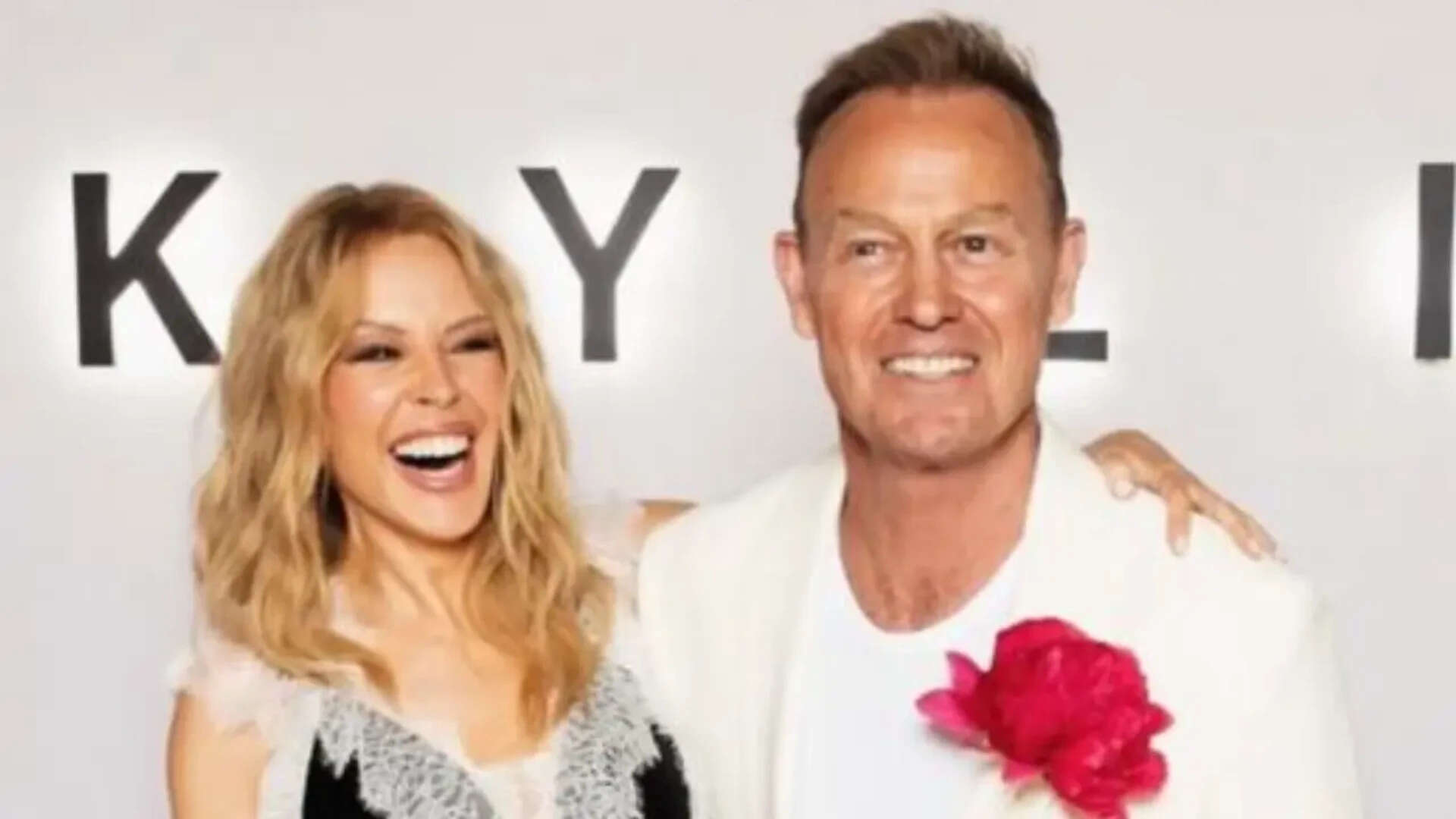 Kylie Minogue reacts to Jason Donovan's 'Love hurts, mate' comment from ...