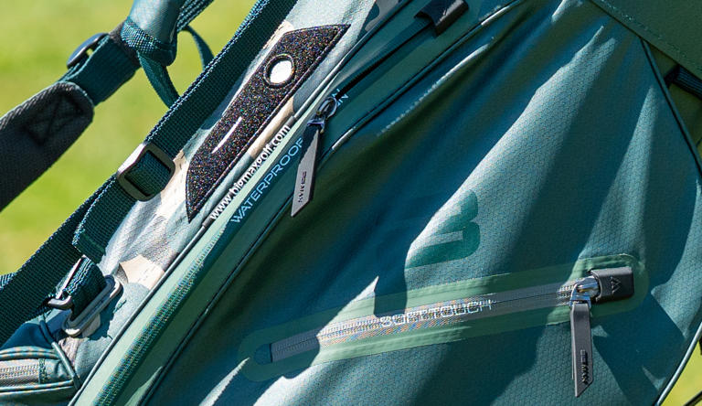 This new waterproof stand bag packs cart bag storage, but there's one ...