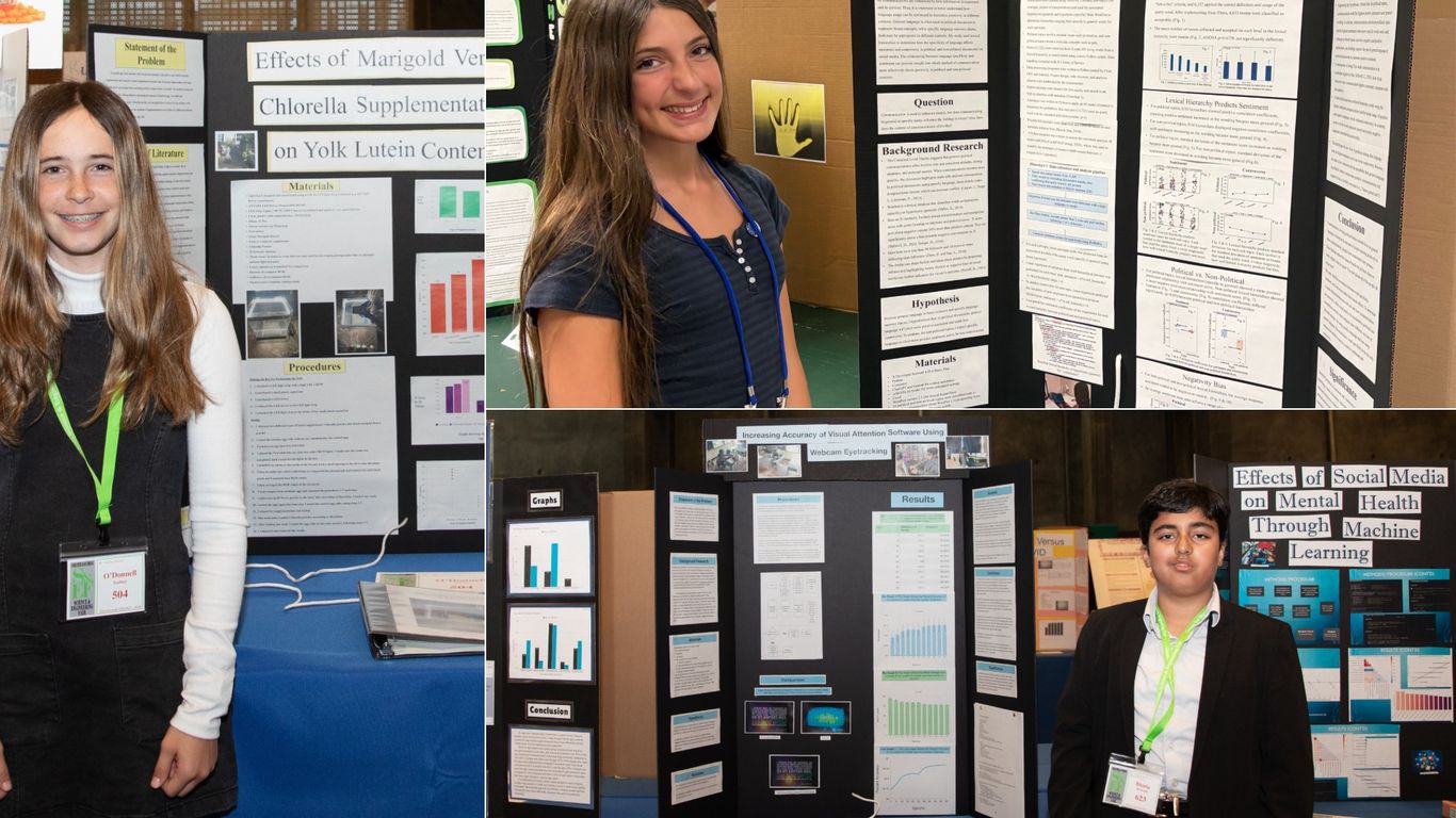 The science projects from San Diego students were wildly impressive