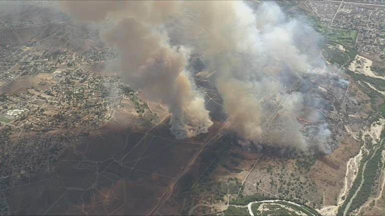 Multiple wildfires trigger unhealthy air conditions across Southern ...